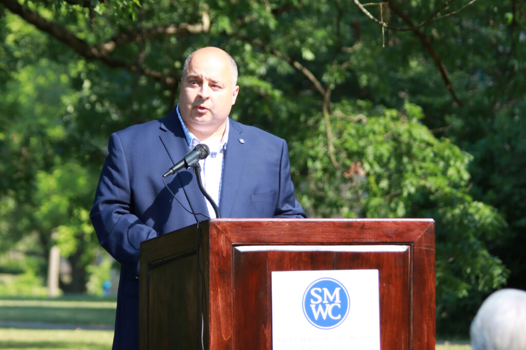 Comments at groundbreaking: State Senator Jon Ford - SMWC