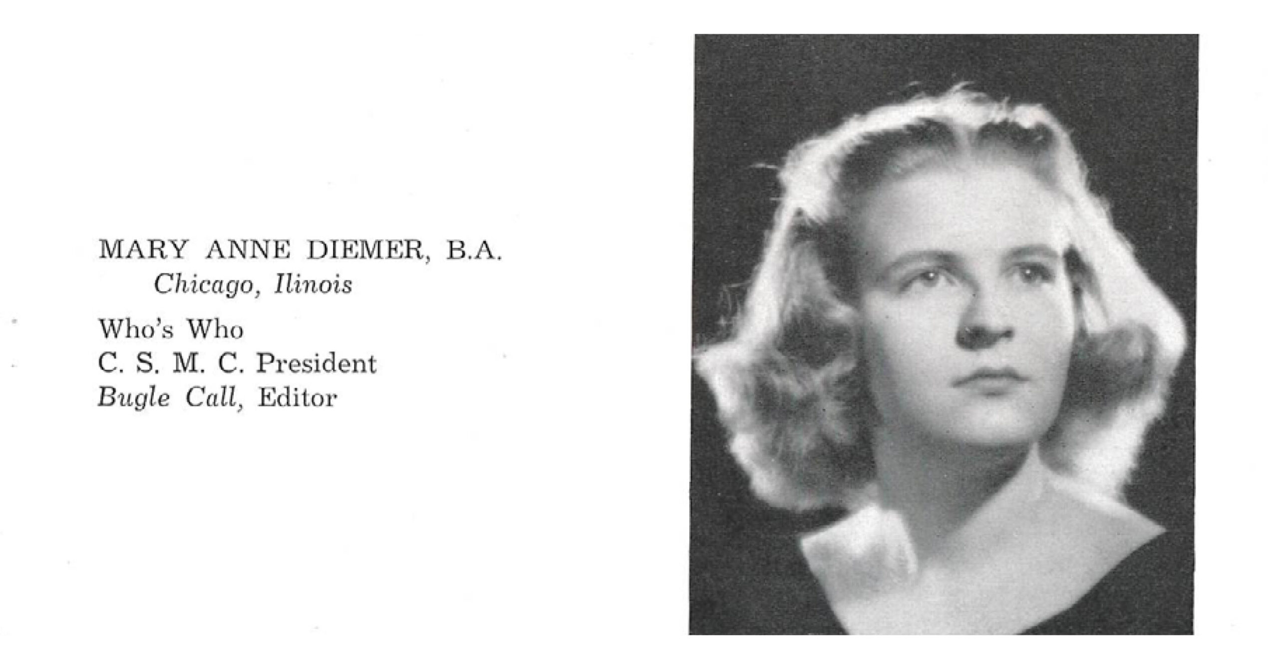 Endowed scholarship honors Guerin Medal winner, alumna - SMWC