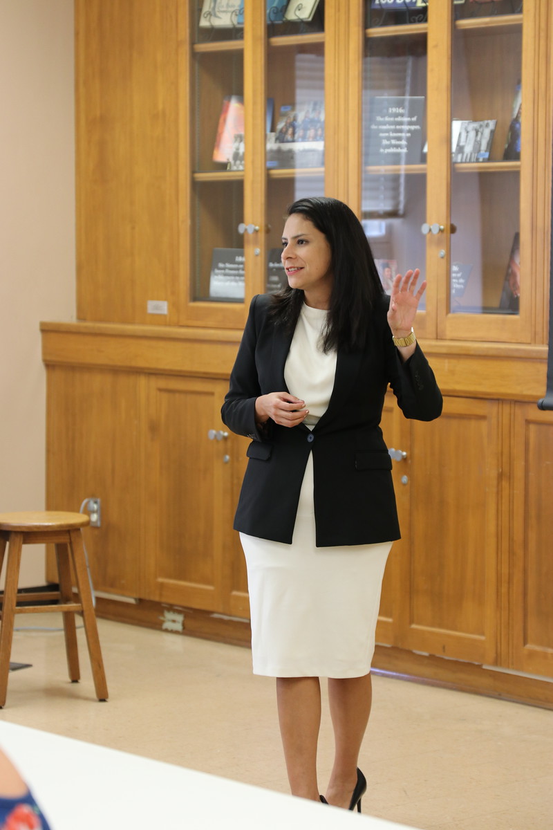 Carrasco speaks at SMWC in honor of Hispanic Heritage Month - SMWC