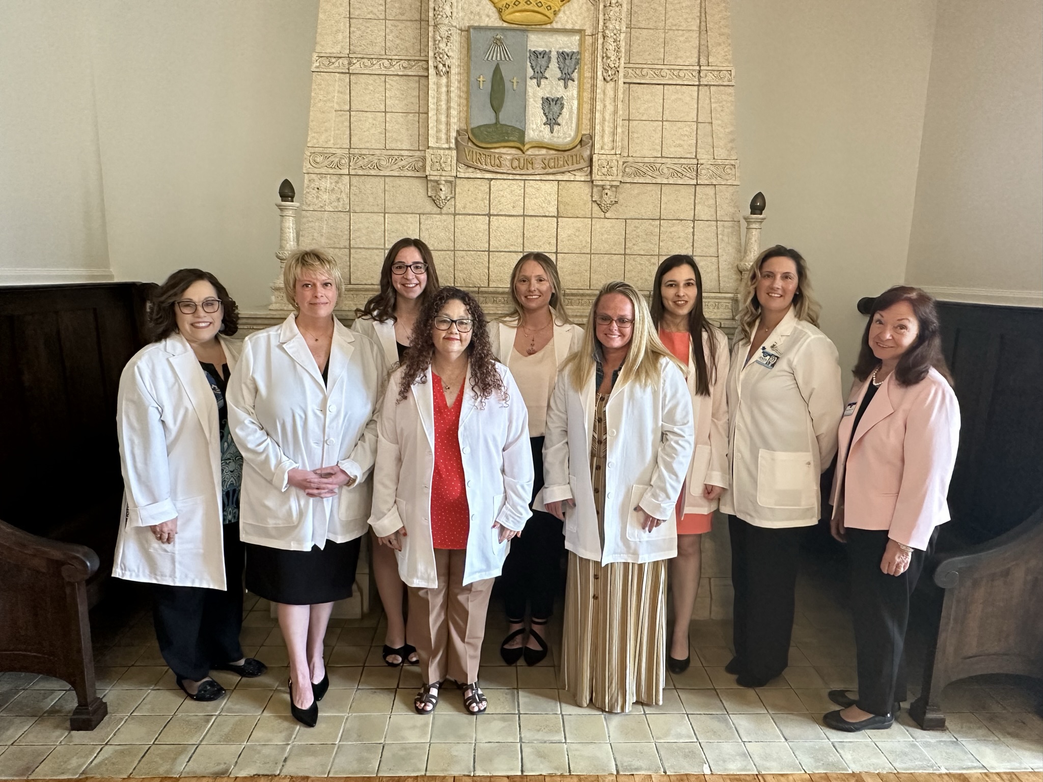 SMWC graduate nursing students participate in White Coat Ceremony - SMWC
